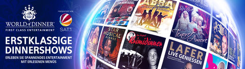 WORLD of DINNER - Show - Theater - Entertainment - Music