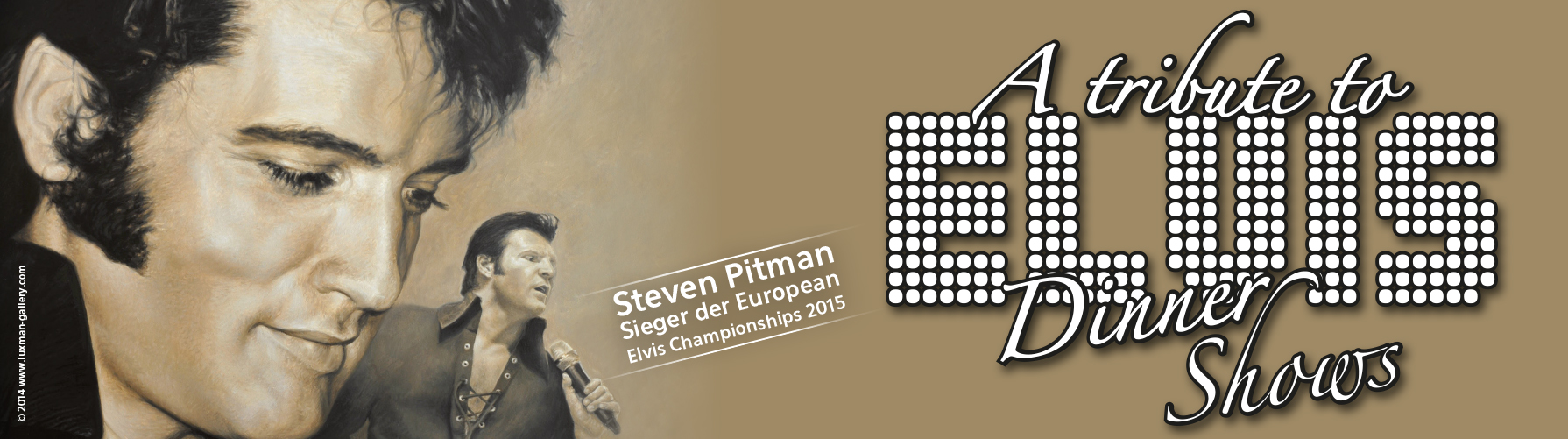 Elvis Dinnershows - Steven Pitman - A Tribute to Elvis - WORLD of DINNER