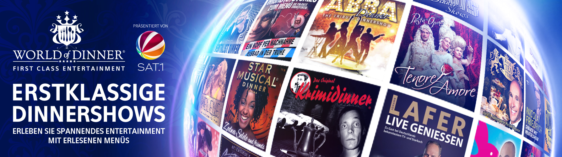 WORLD of DINNER - Show - Theater - Entertainment - Music