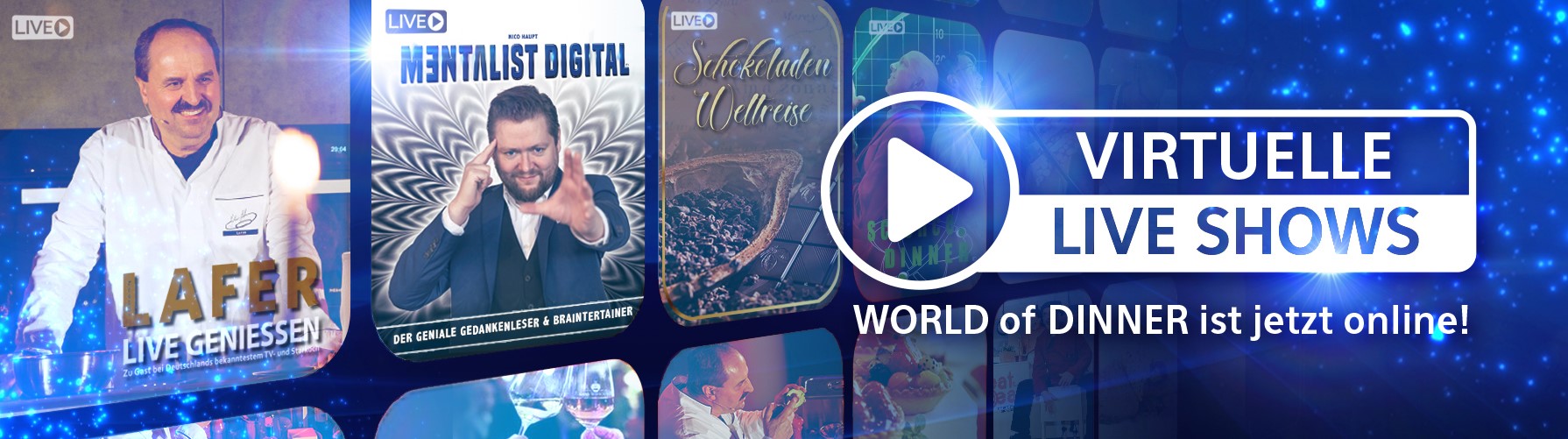 WORLD of DINNER - Show - Theater - Entertainment - Music