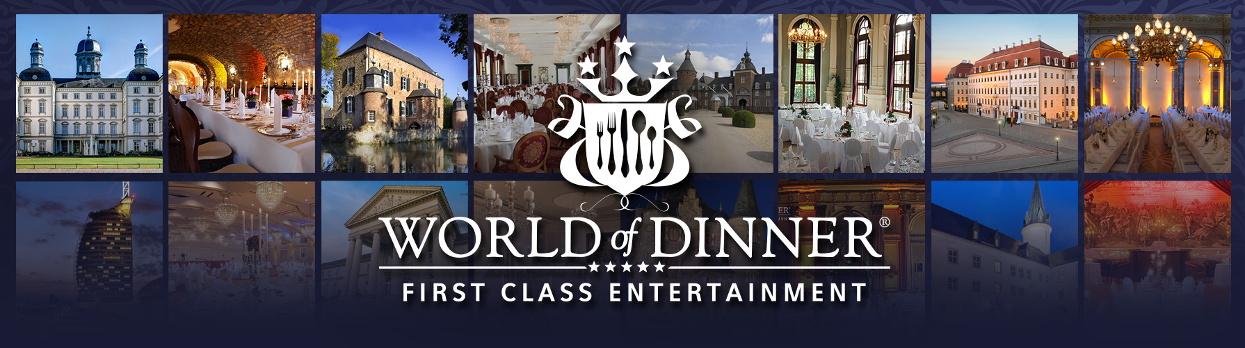 WORLD of DINNER - Alle Spielorte